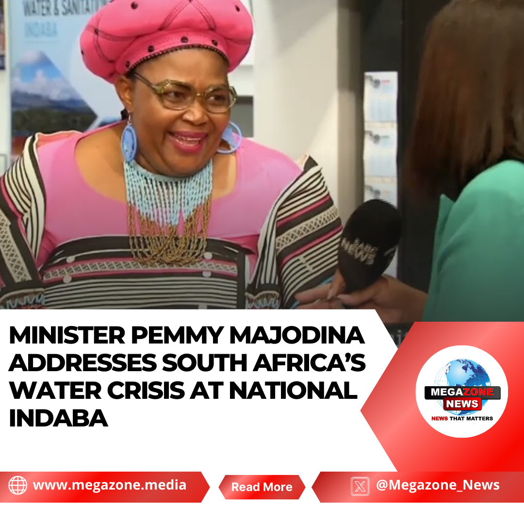 Minister Pemmy Majodina Addresses South Africa’s Water Crisis at ...