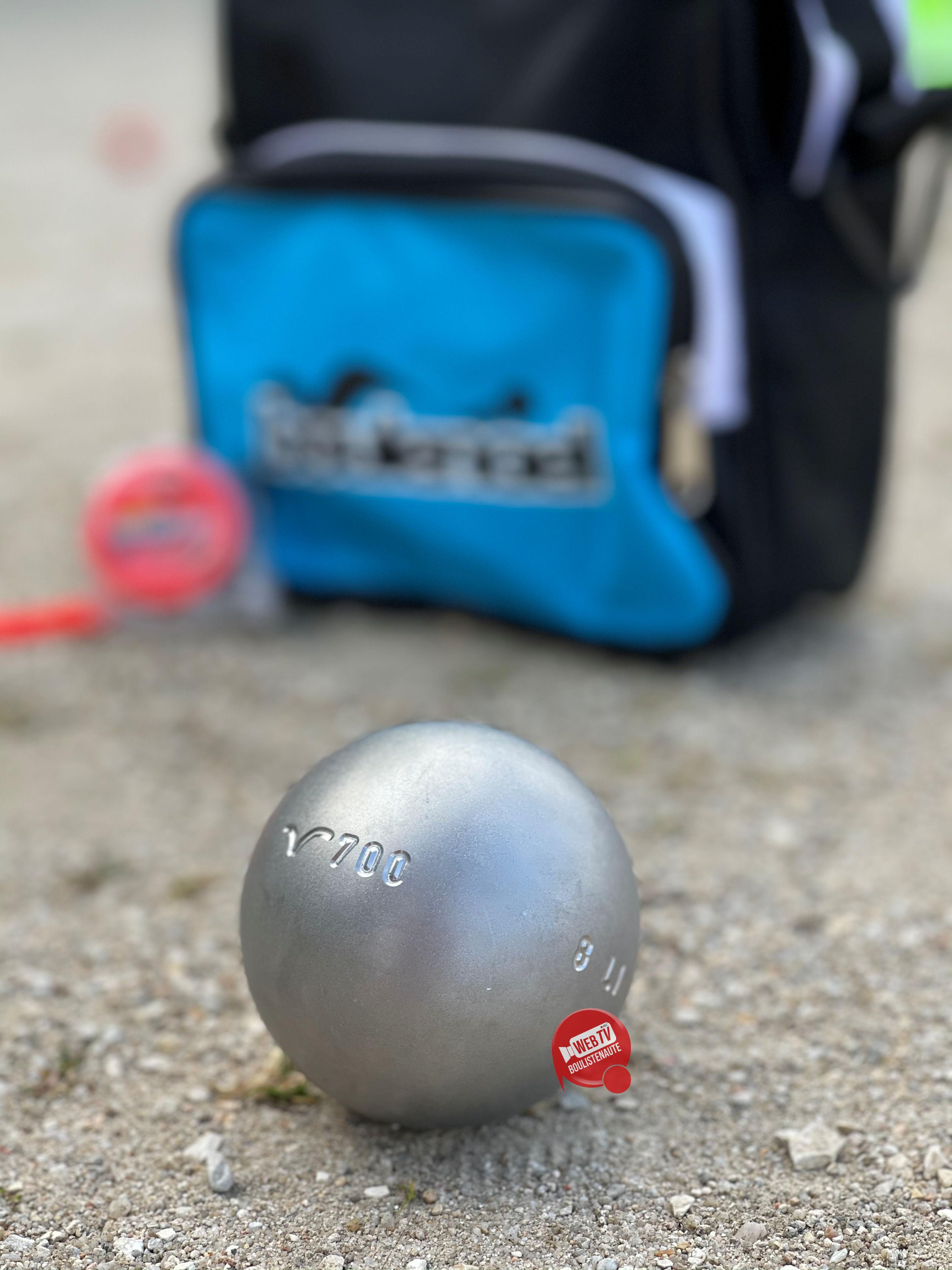 3 Boules de pétanque compétition modèle Vénus Inox demi-tendre ou très ...