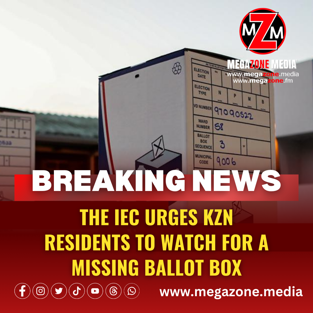 The IEC urges KZN residents to watch for a missing ballot box.