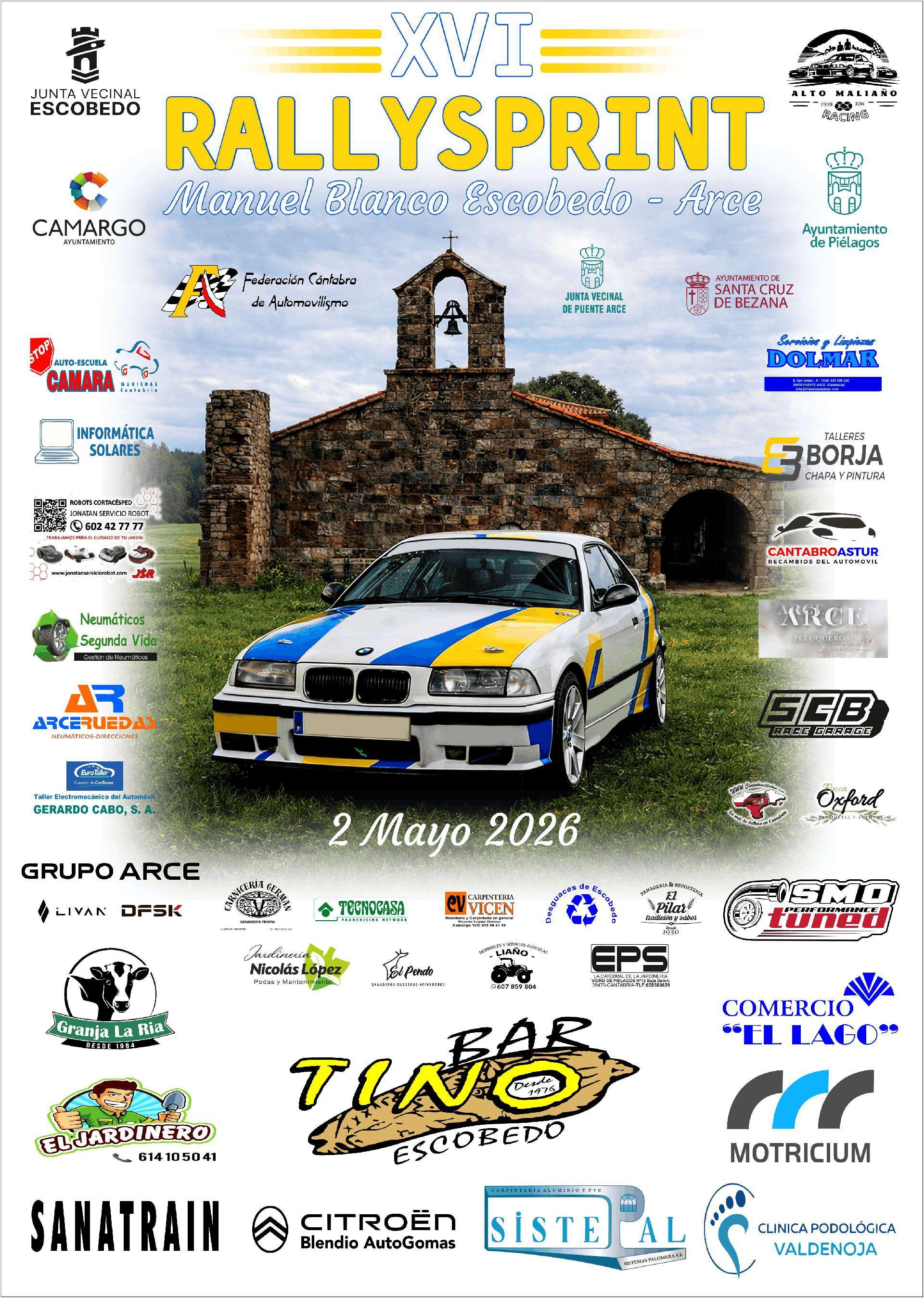 XVI Rallysprint Manuel Blanco Escobedo-Arce, primera prueba del ...
