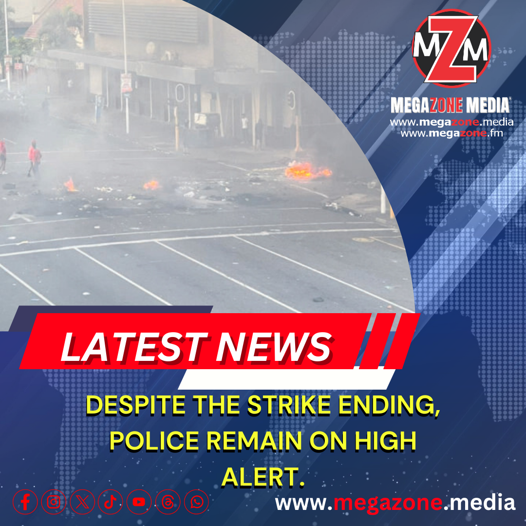 Despite the strike ending, police remain on high alert.