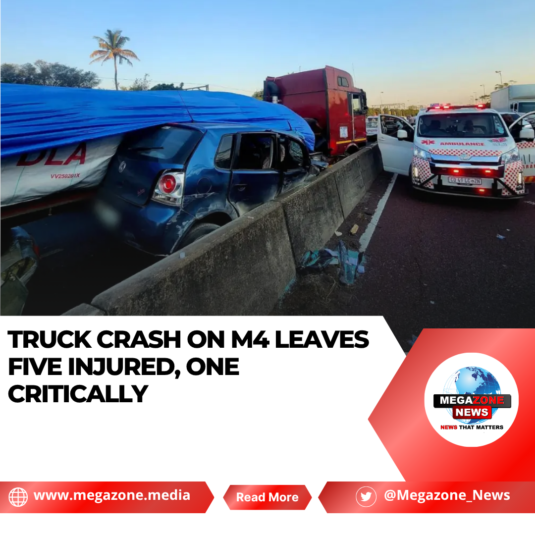 Truck Crash on M4 Leaves Five Injured, One Critically