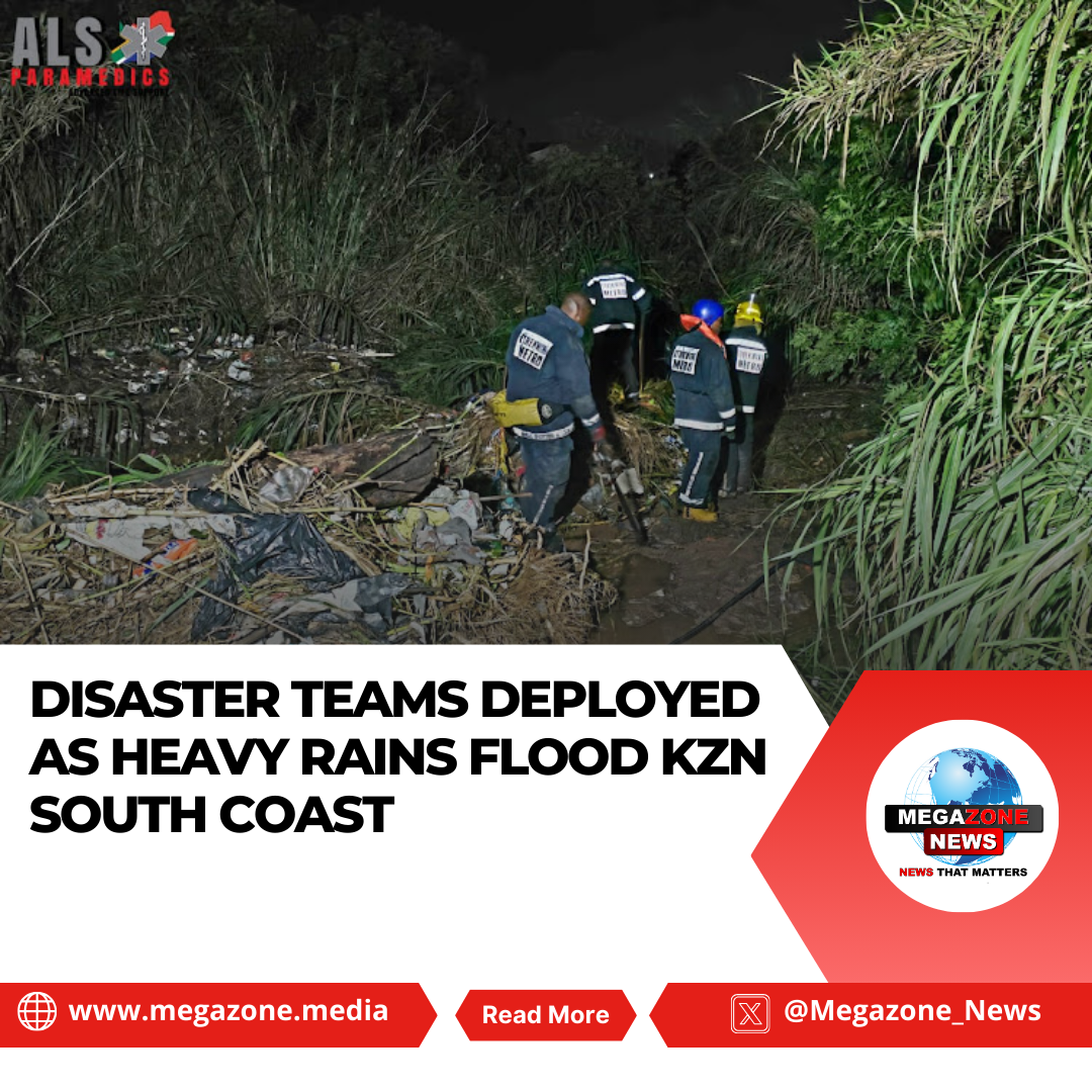Disaster Teams Deployed as Heavy Rains Flood KZN South Coast