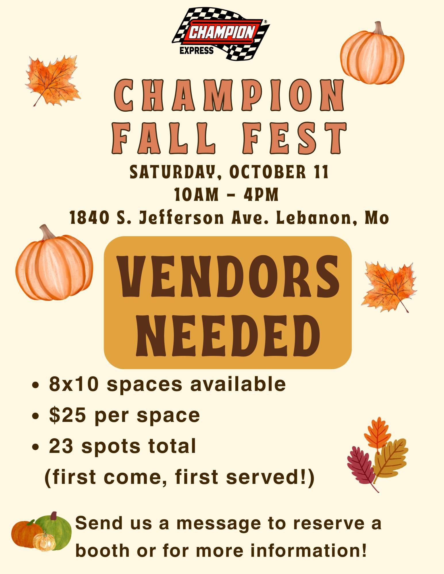 Champion Fall Fest