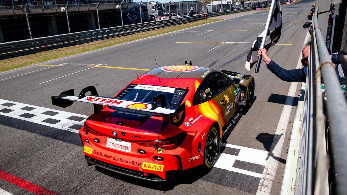 Van der Linde logra su primera victoria en DTM con BMW en Zandvoort