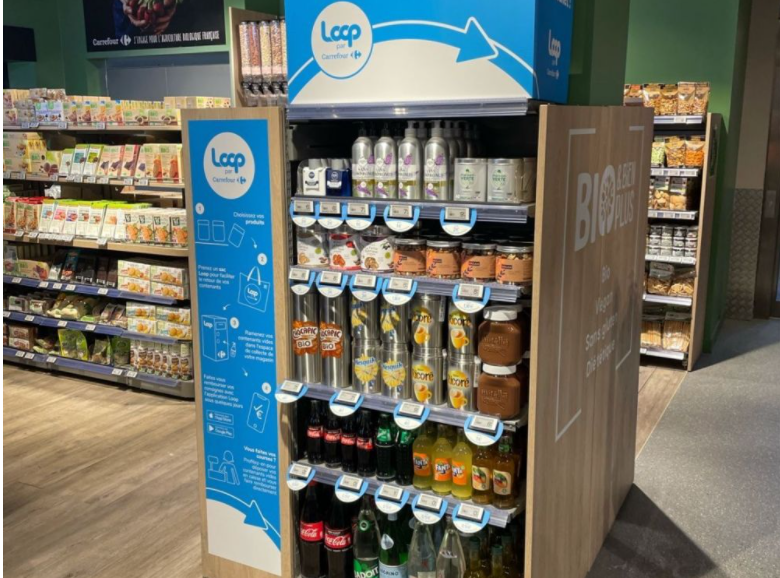 Économie circulaire: grâce à Carrefour, Loop passe du e-commerce aux ...