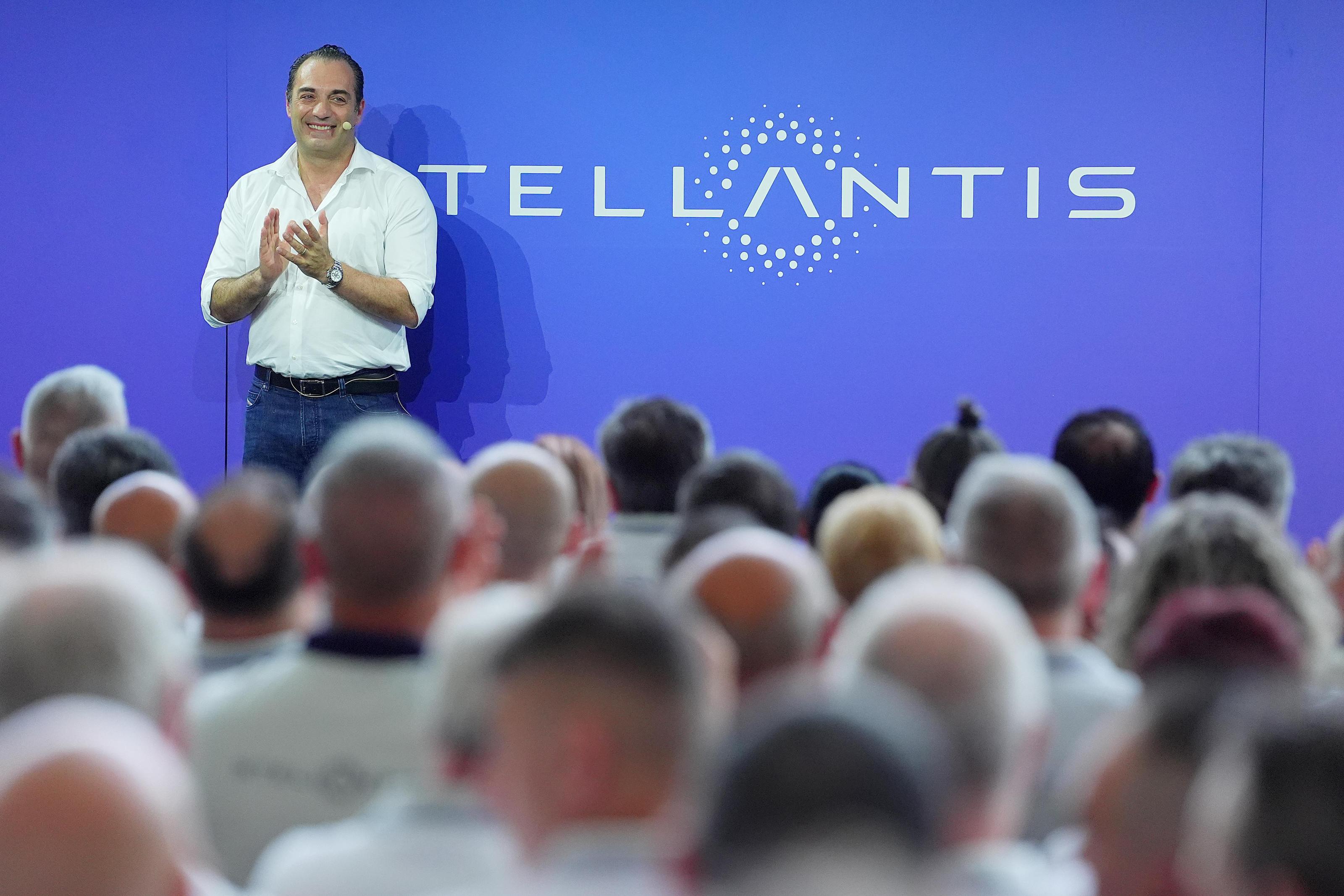 Stellantis CEO holds town hall
