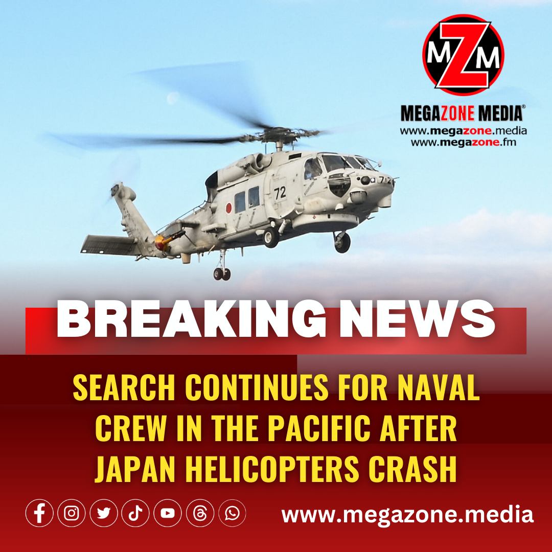Search continues for naval crew in the Pacific after Japan helicopters ...