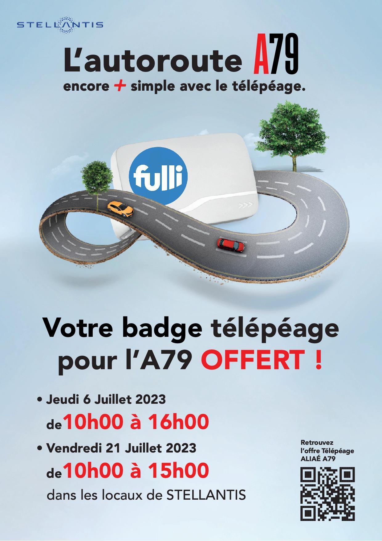 Offre autoroute A79 pour Sept-Fons avec deux permanences sur le site