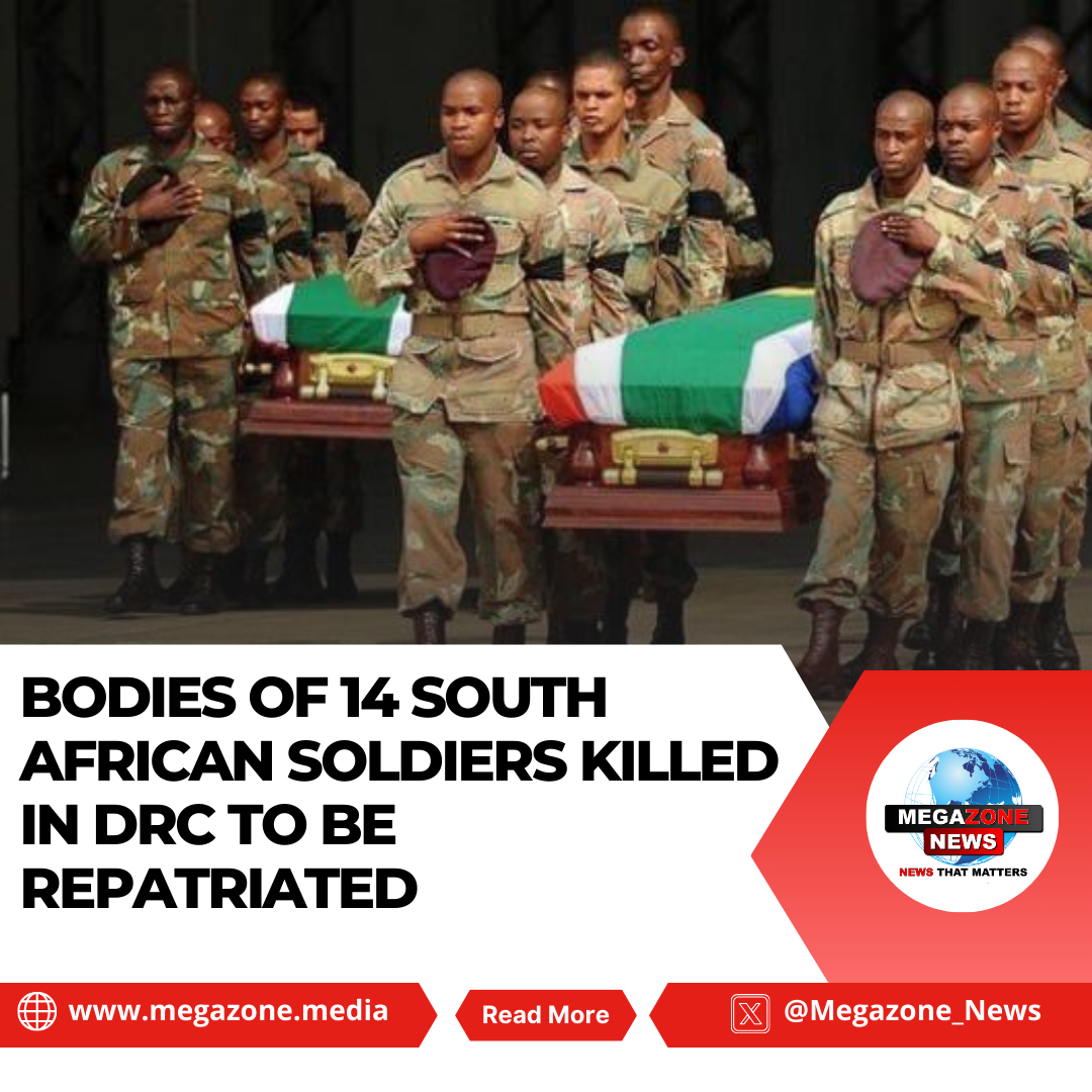 Bodies of 14 South African Soldiers Killed in DRC to be Repatriated