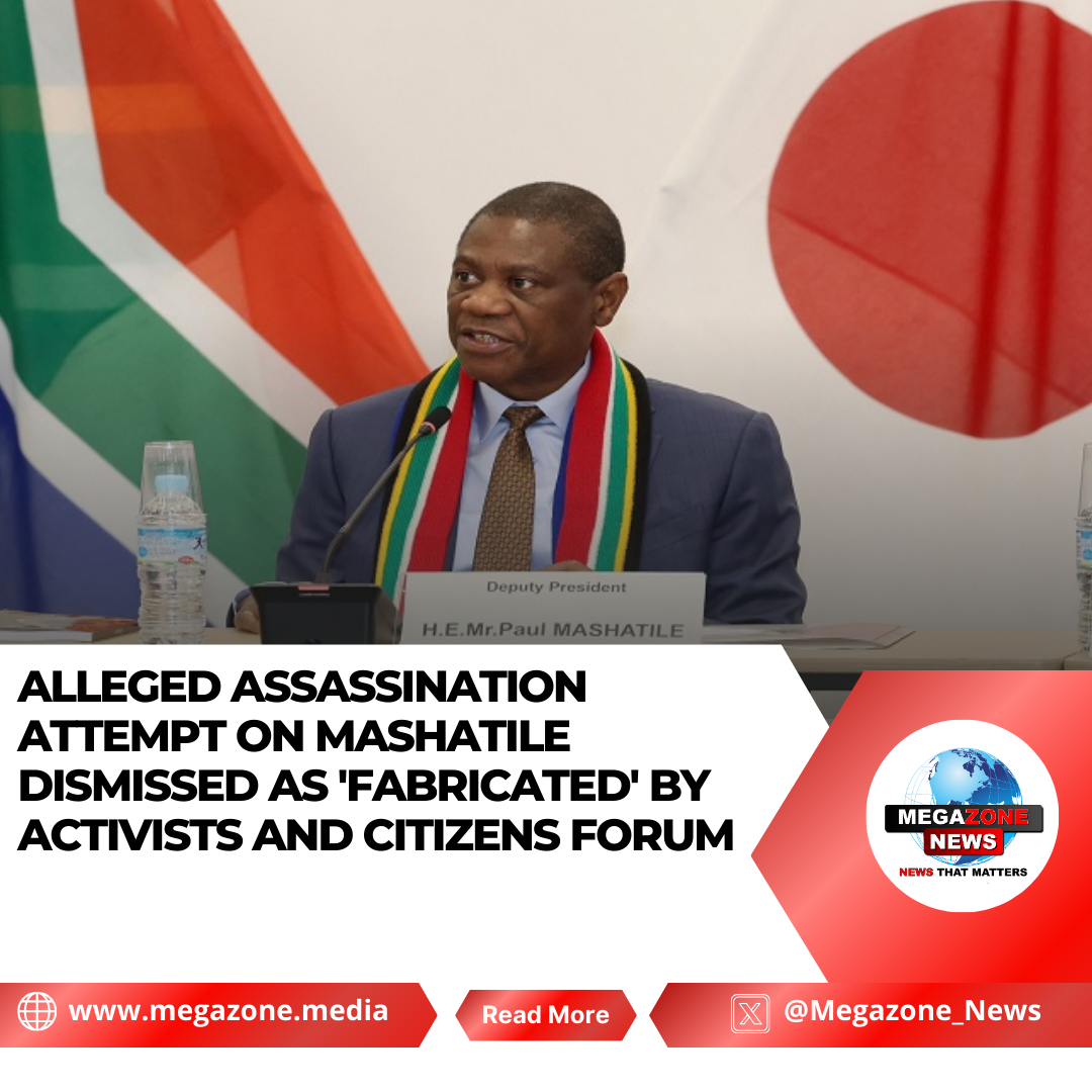 Alleged Assassination Attempt on Mashatile Dismissed as 'Fabricated' by ...