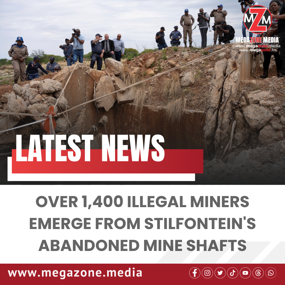 Over 1,400 Illegal Miners Emerge from Stilfontein's Abandoned Mine Shafts