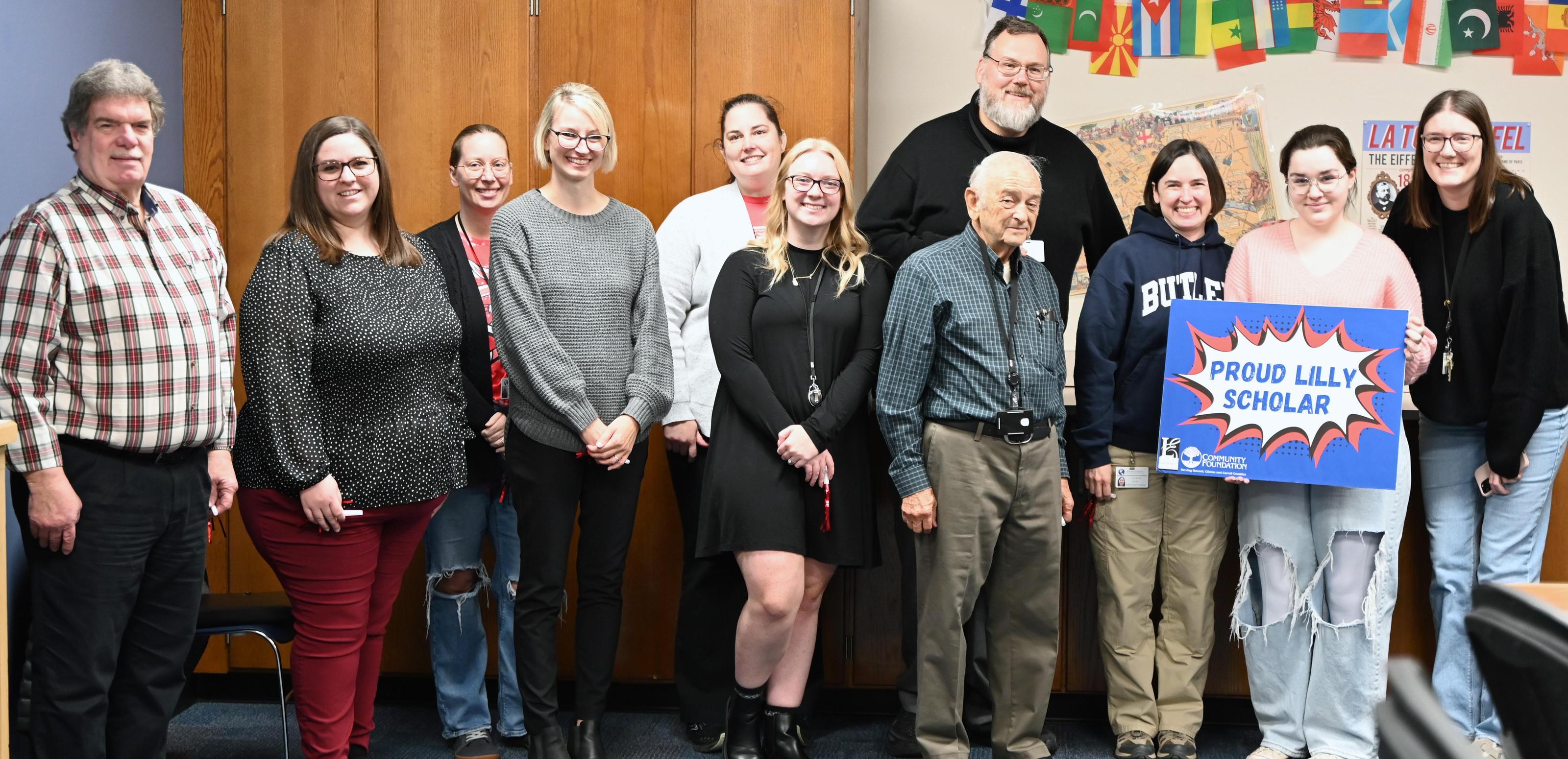 Two students receive Lilly scholarships