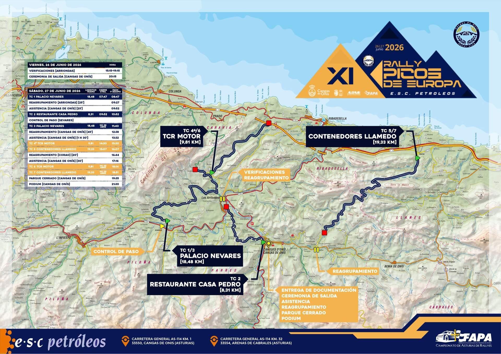 El XI Rally Picos de Europa recorrerá Cangas de Onís, Parres y Piloña ...