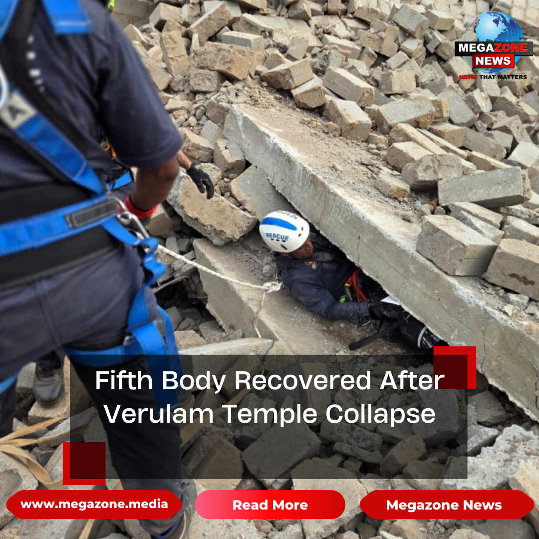 Fifth Body Recovered After Verulam Temple Collapse
