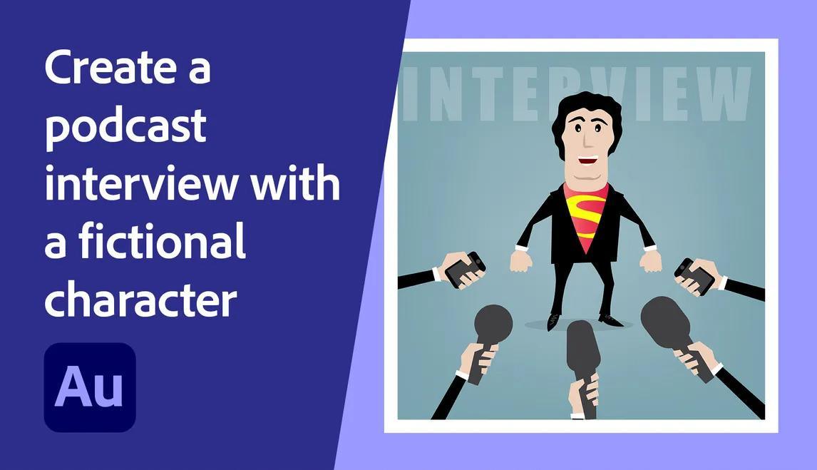 Create a podcast interview with a fictional character