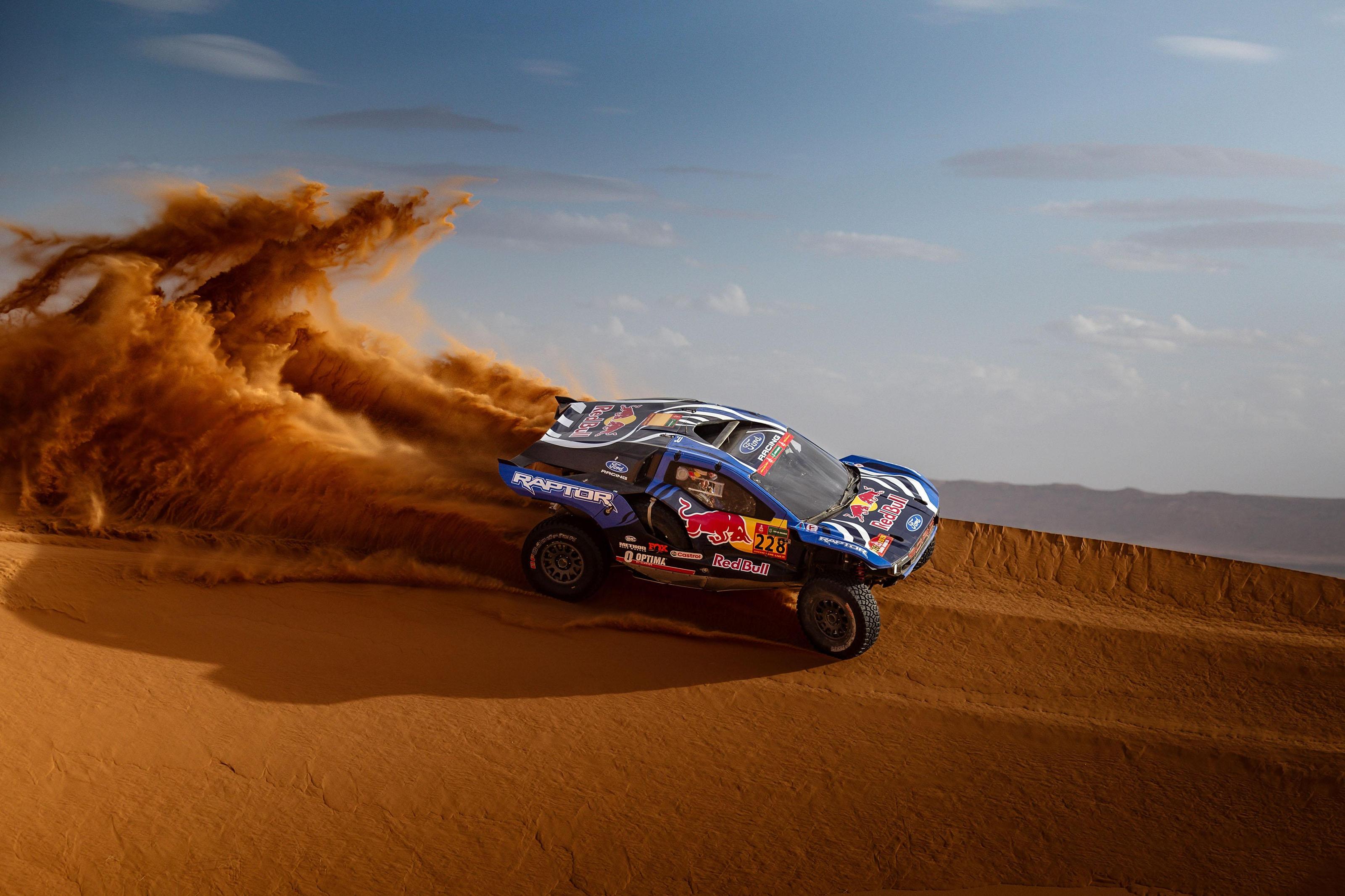Ford M-Sport ultima sus cuatro Raptor T1+ Evo para el Dakar 2026