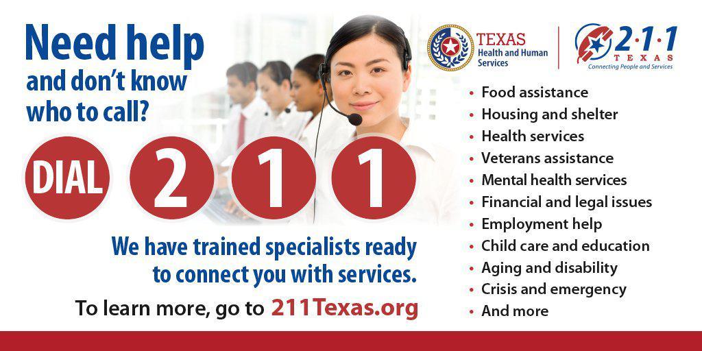 2-1-1 Texas