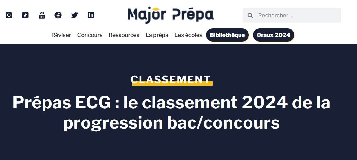 LYCEE LOUIS BARTHOU - Notre prépa ECG en 3ème place sur le podium ...