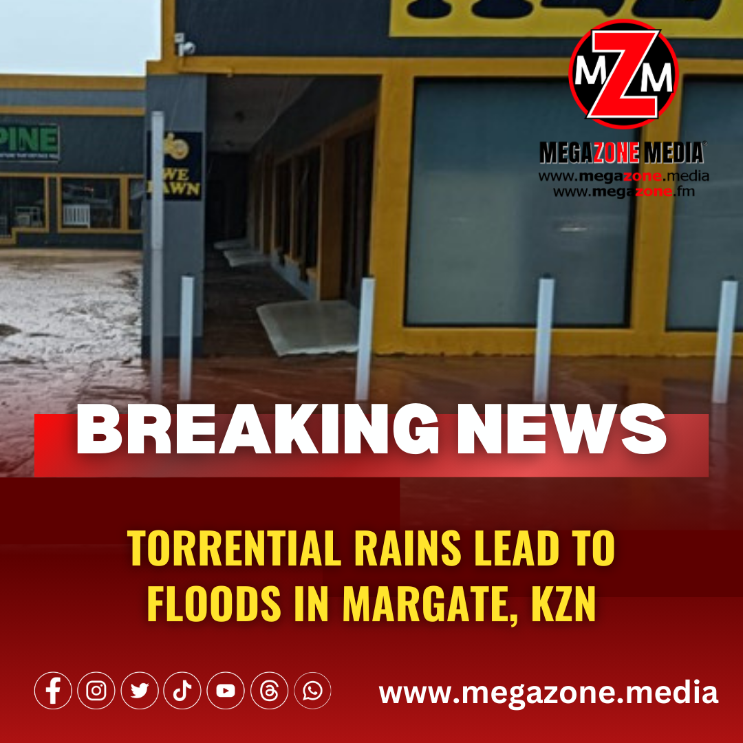 Torrential rains lead to floods in Margate, KZN