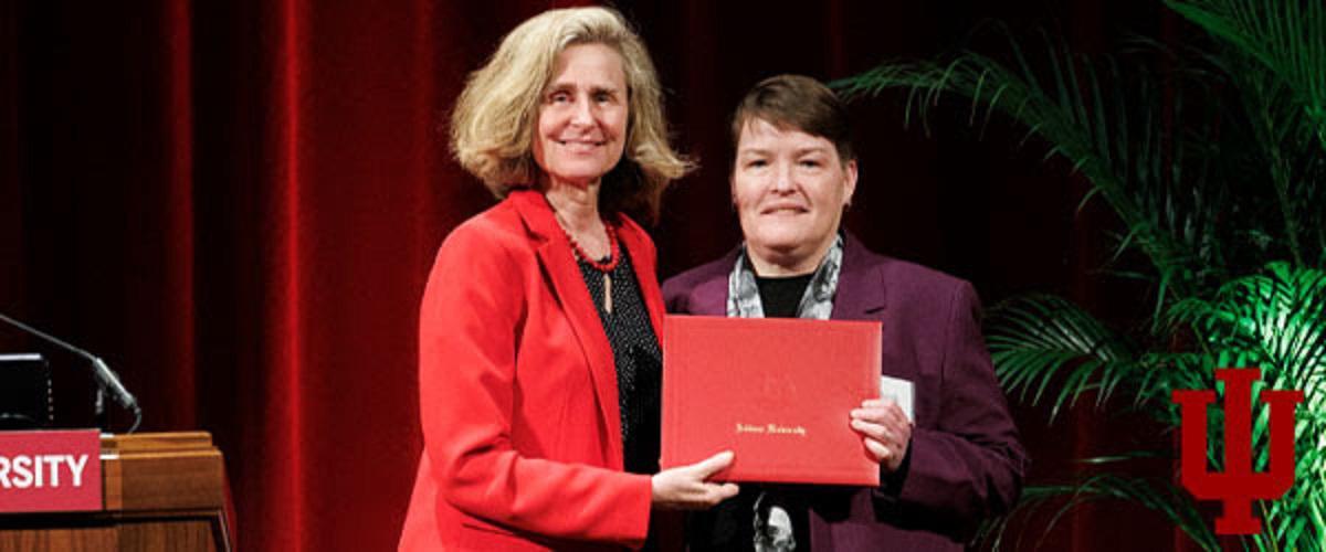 History professor recognized with IU award