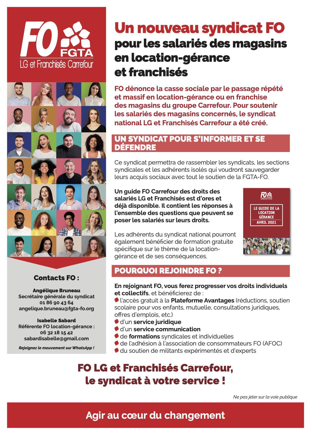 Un nouveau Syndicat FO!