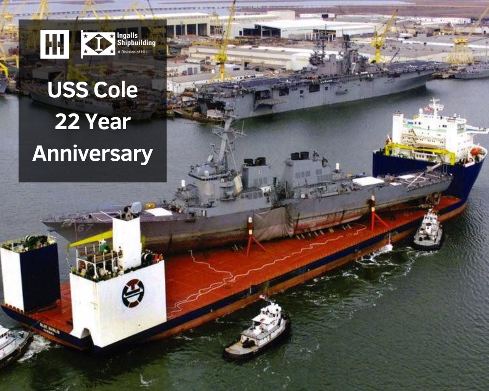 USS Cole 22 year anniversary