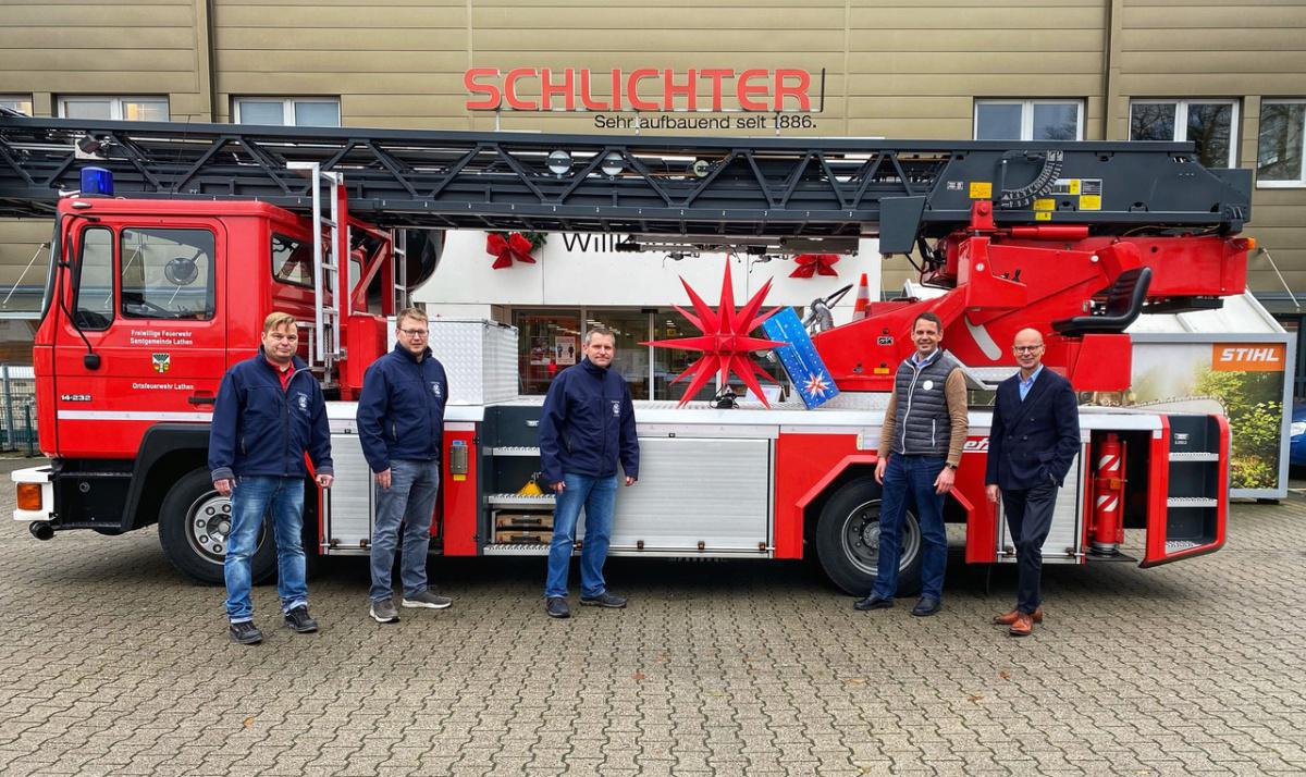 Erste Spende für den neuen Förderverein