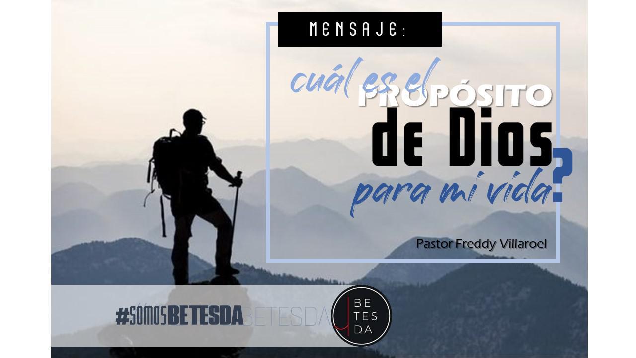 ¿cuál Es El Propósito De Dios Para Mi Vida