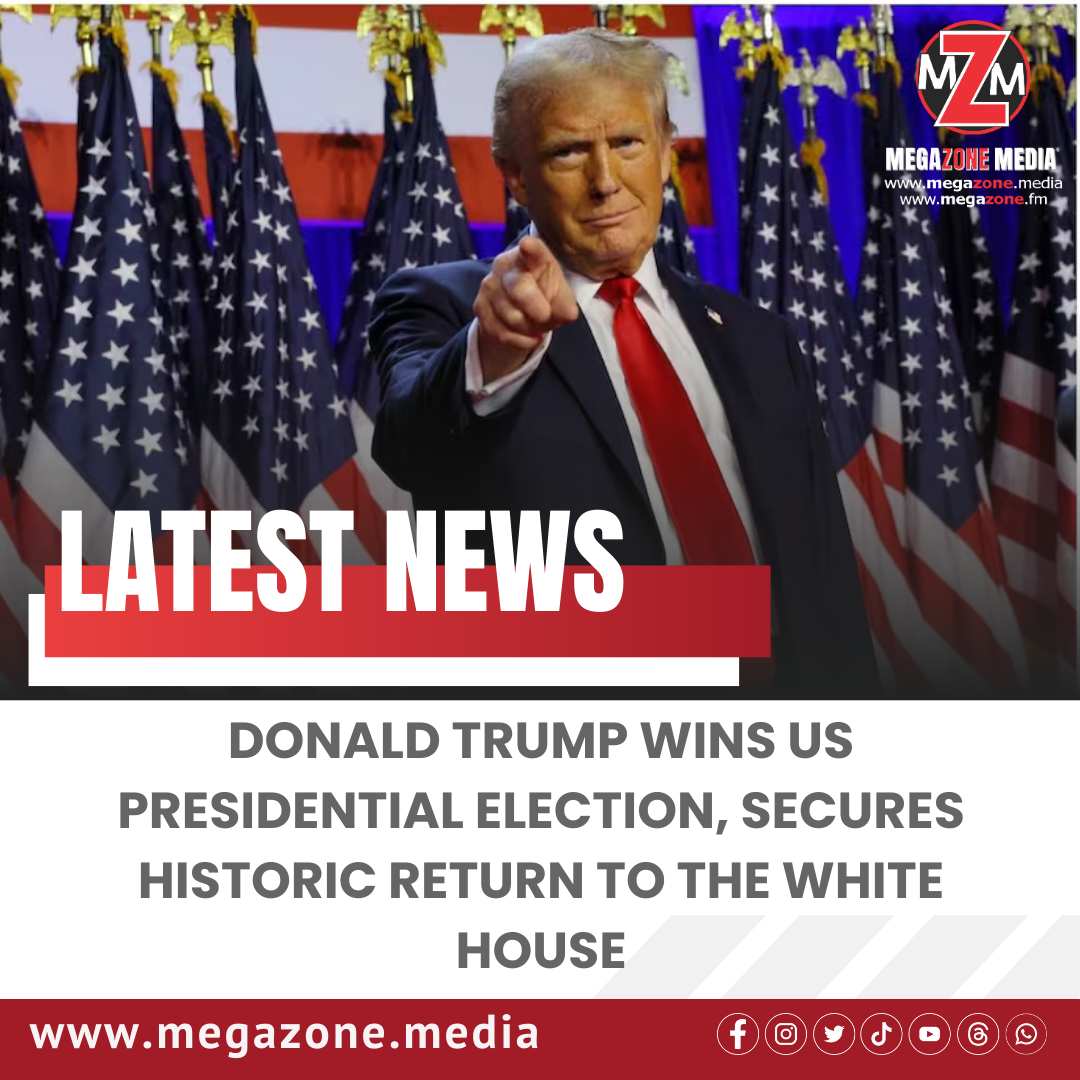 Donald Trump Wins US Presidential Election, Secures Historic Return to ...