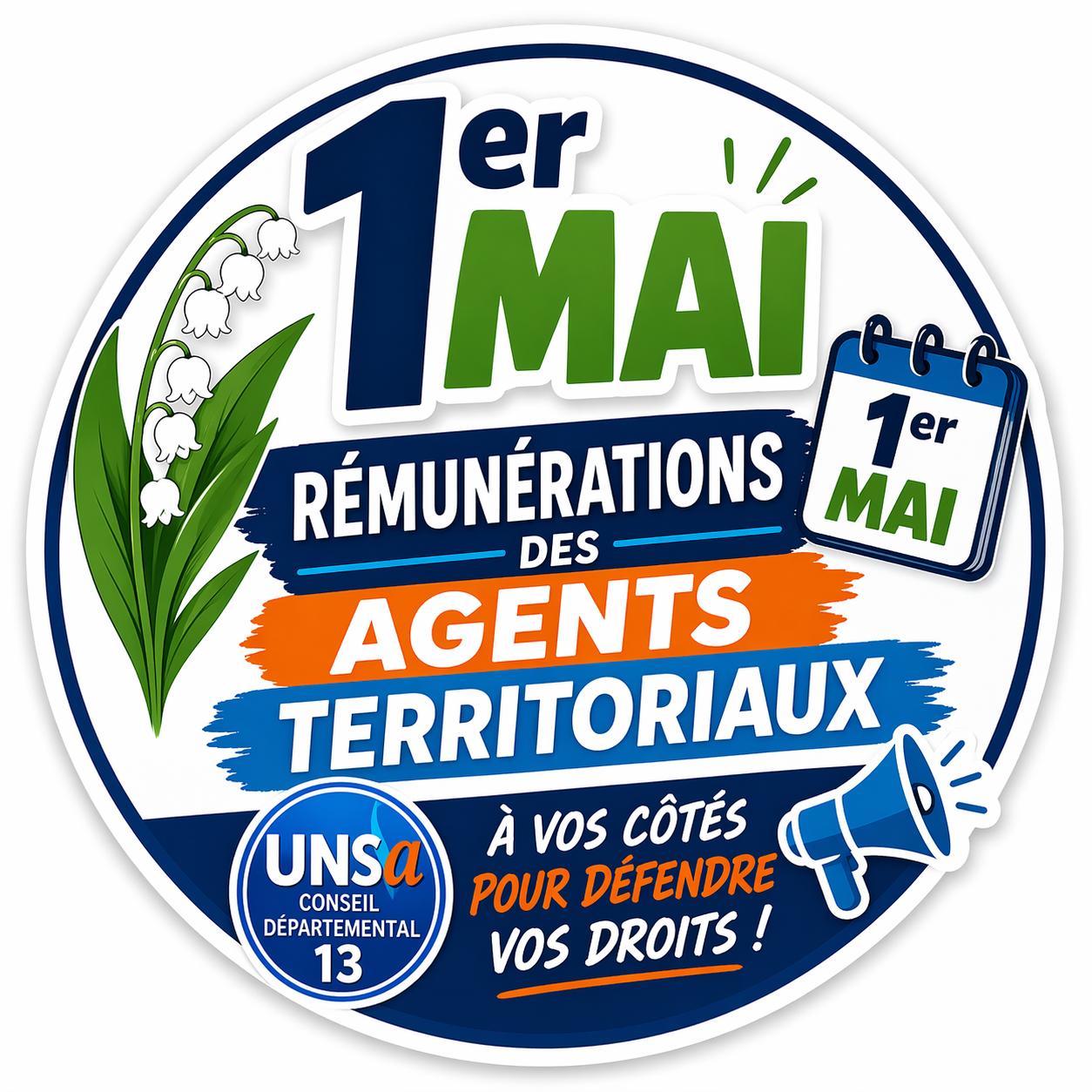 FLYER 1er MAI REMUNERATION DES AGENTS TERRITORIAUX