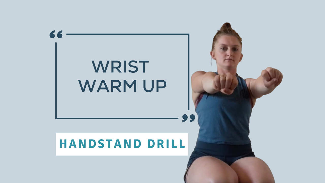 Handstand Drill: Wrist Warm Up