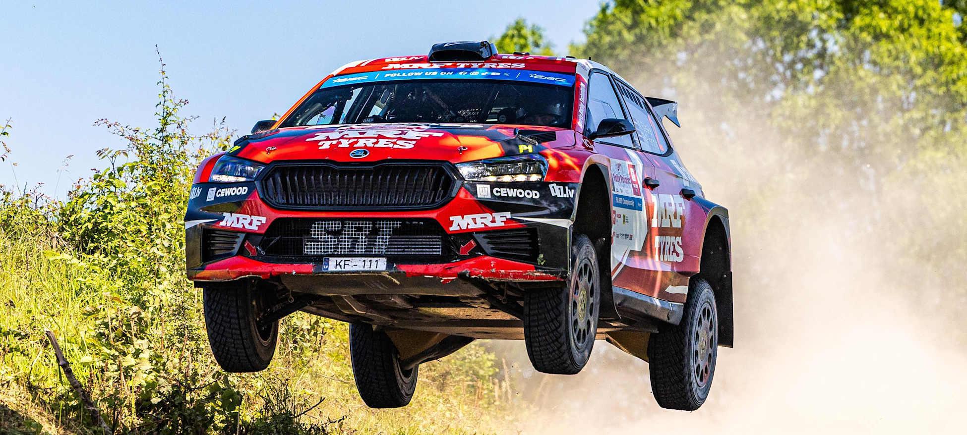 Mārtiņš Sesks competirá con Team MRF Tyres en citas del ERC 2026