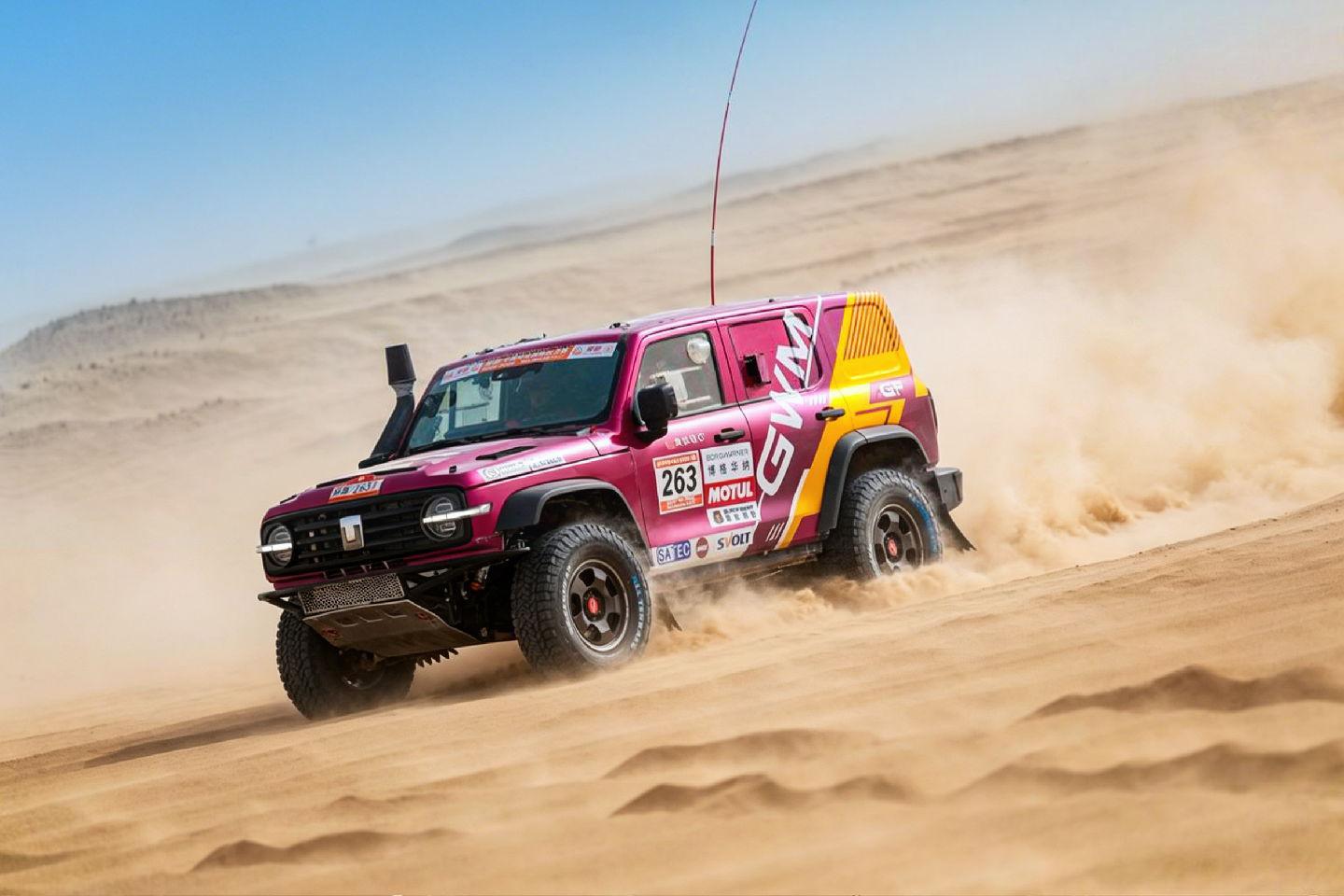 GWM lidera el Taklimakan Rally 2026 tras seis etapas de infarto