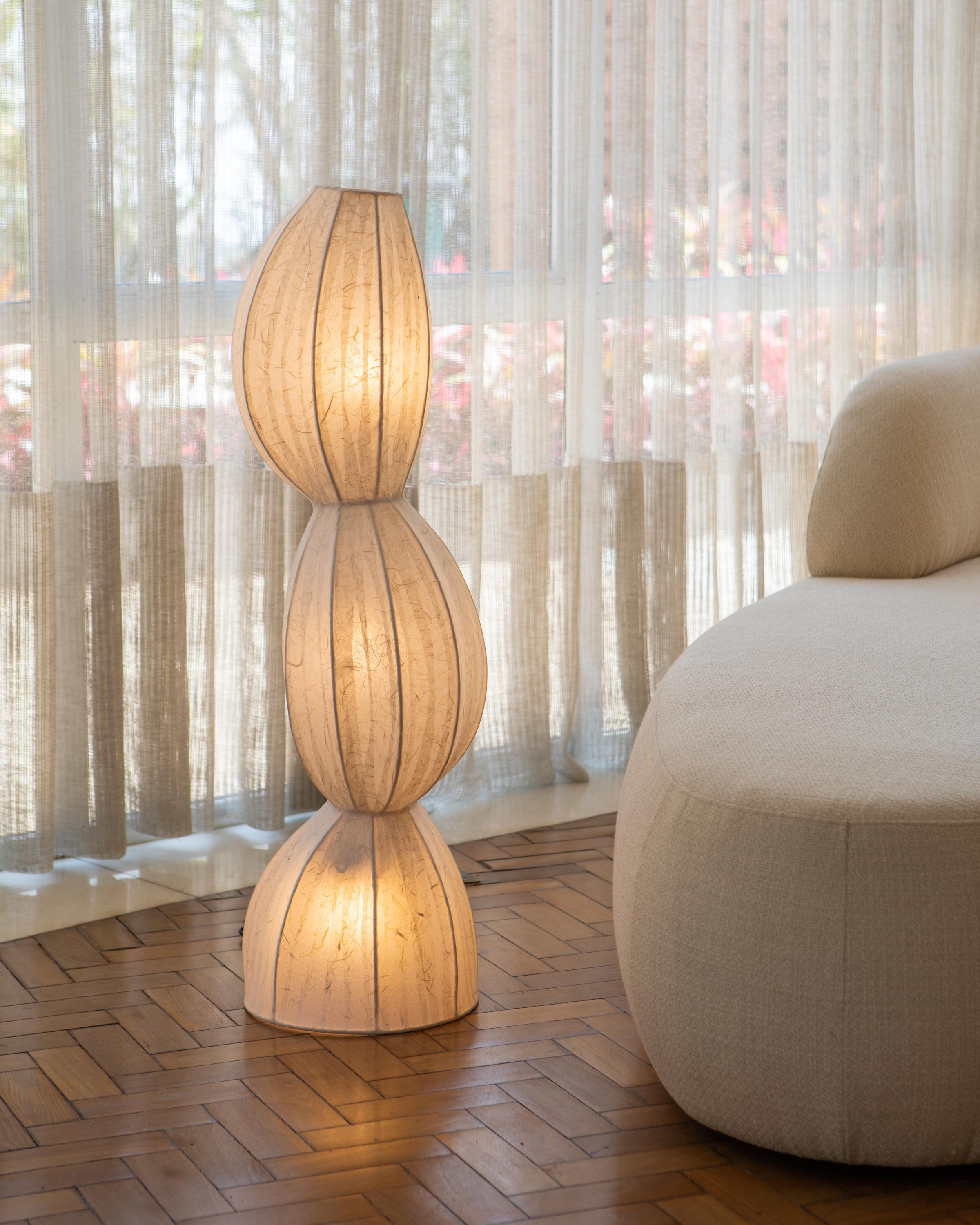 Luminária de Piso LI3 Gomos - Design Adriana Yazbek