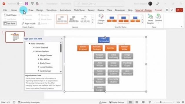 How To Make Org Charts In Powerpoint Word Teams Excel Visio